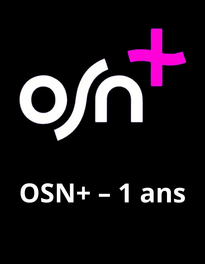 Abonnement OSN Plus 12 mois - planetshop